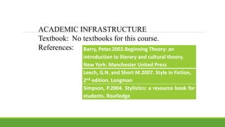 brief history of stylistics | PPTX