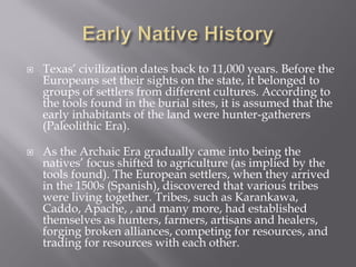 A Brief History of Texas | PDF