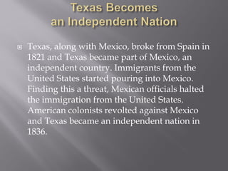 A Brief History of Texas | PDF
