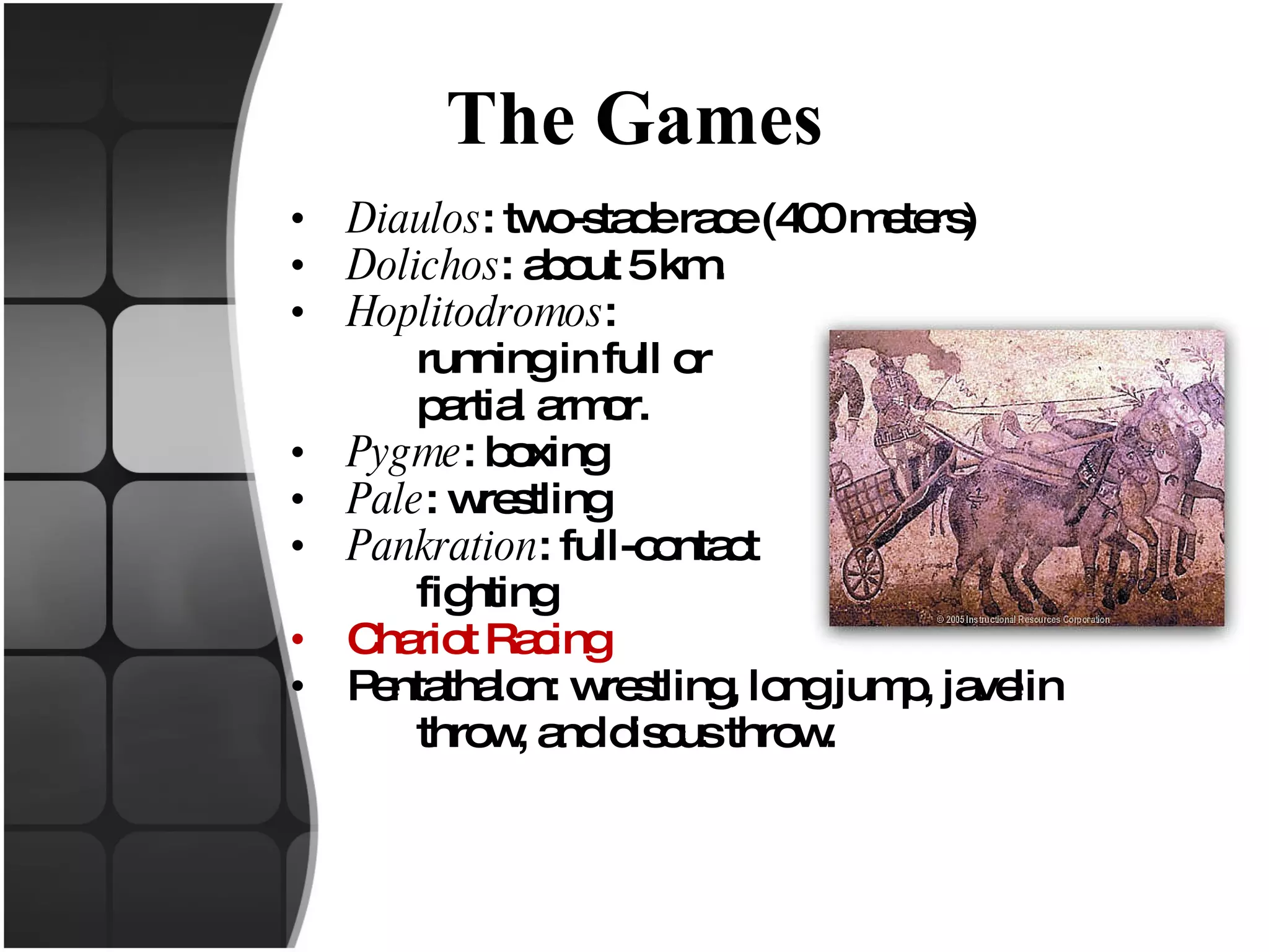 A Brief History Of The Olympics | PPT