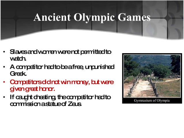 A Brief History Of The Olympics | PPT | Summer Olympic Sports | Olympic ...