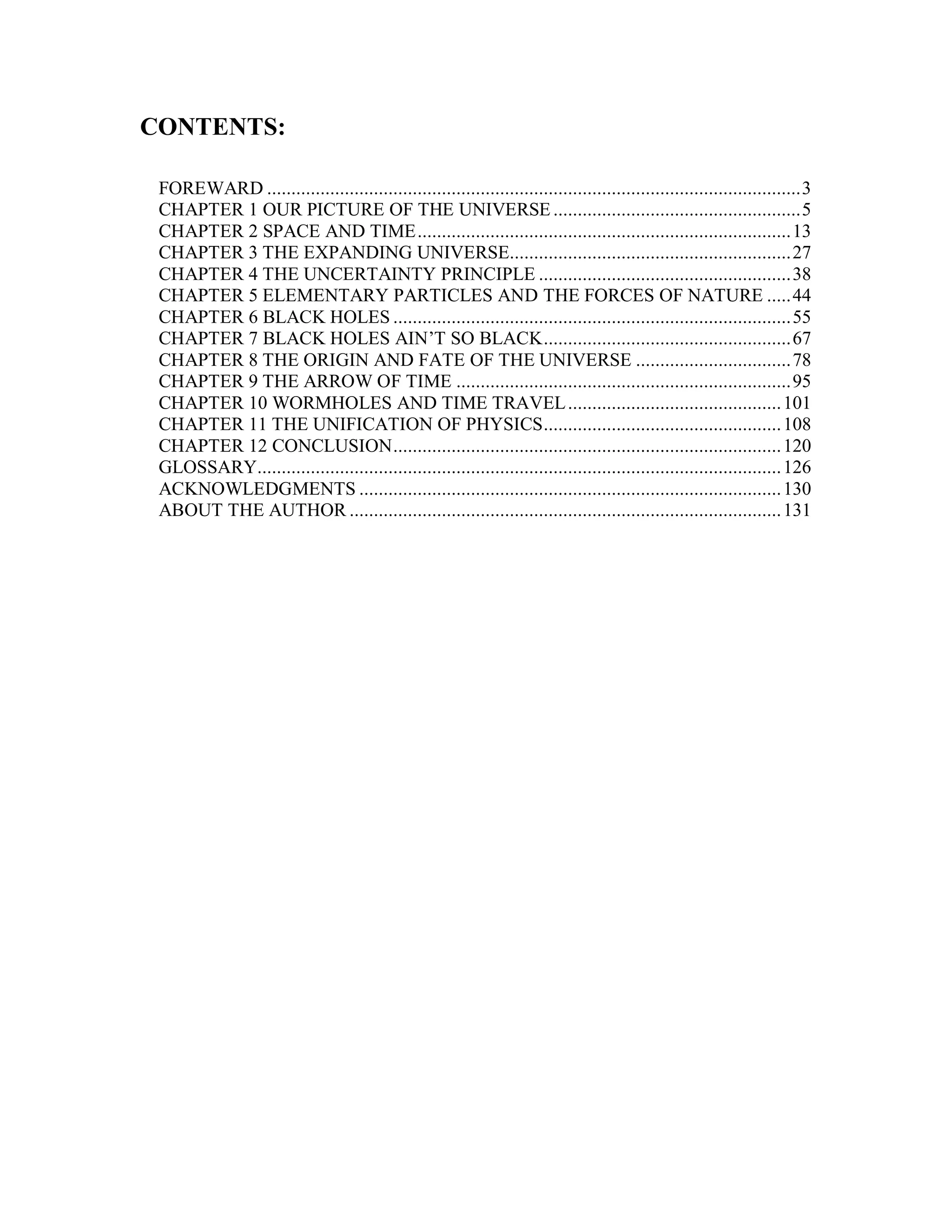 A brief history of time | PDF