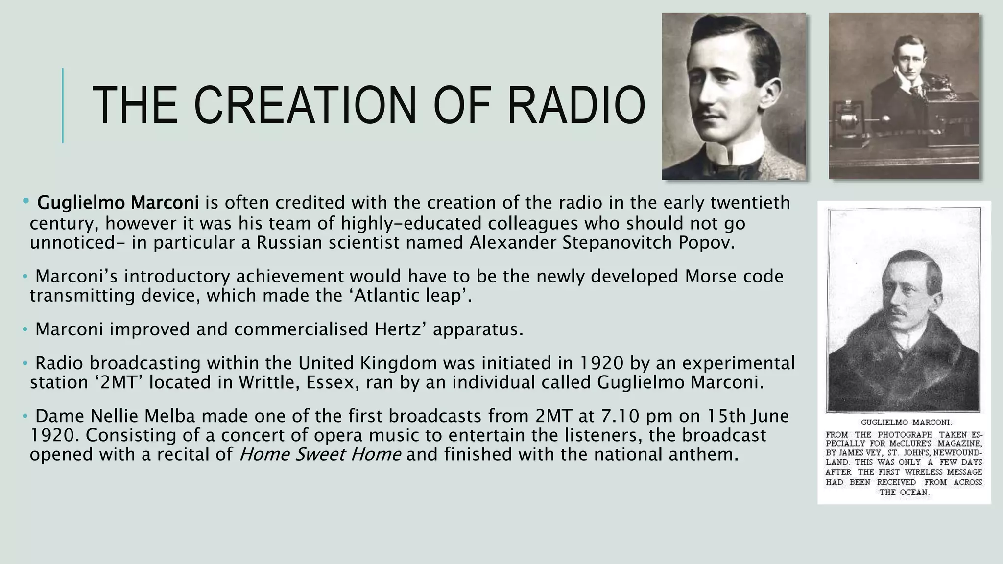 A brief history of uk radio | PPT