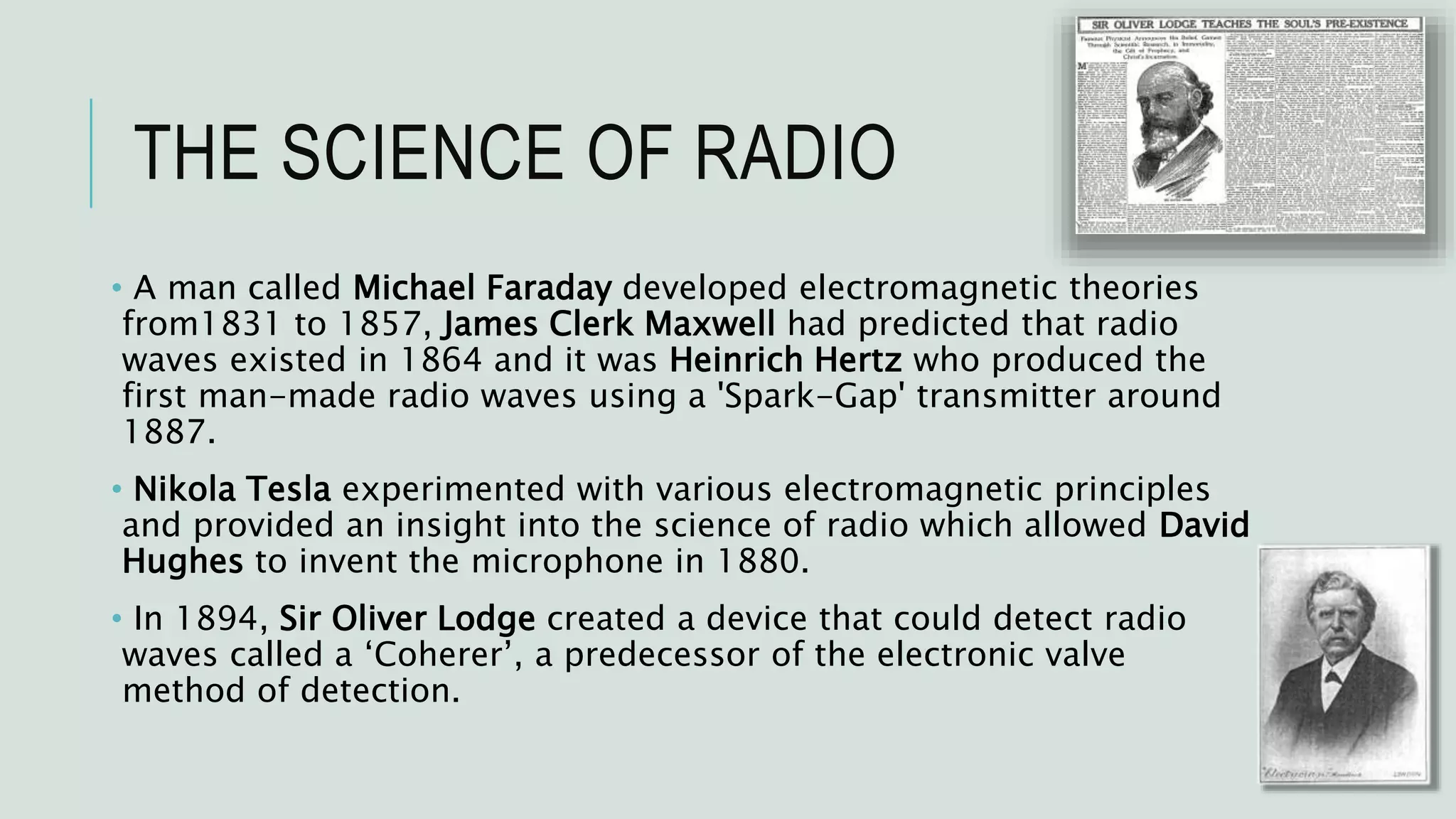 A brief history of uk radio | PPTX