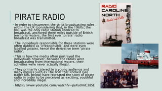 A brief history of uk radio | PPTX