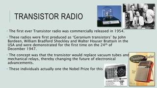 A brief history of uk radio | PPTX