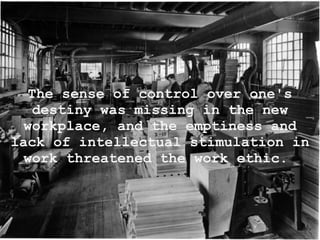 A Brief History Of Work | PPT