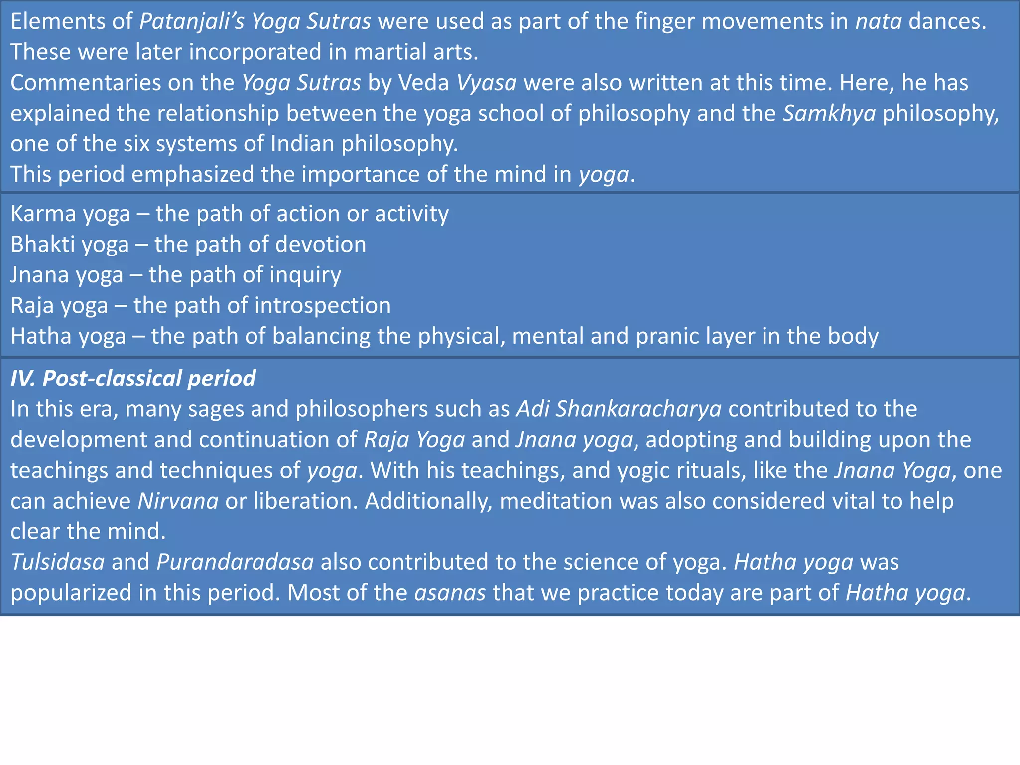 A brief history of yoga | PPTX