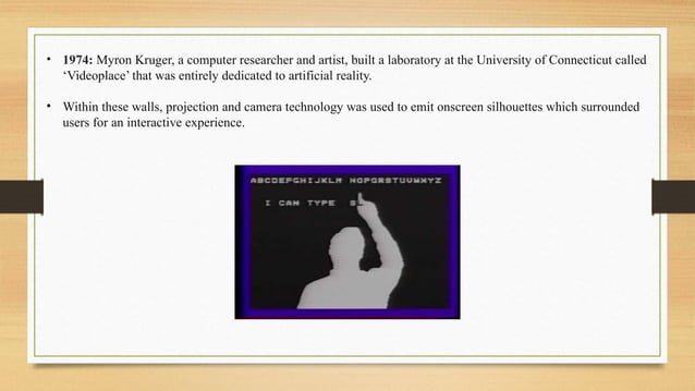 History of Augmented Reality and Virtual reality | PPTX