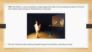History of Augmented Reality and Virtual reality | PPTX