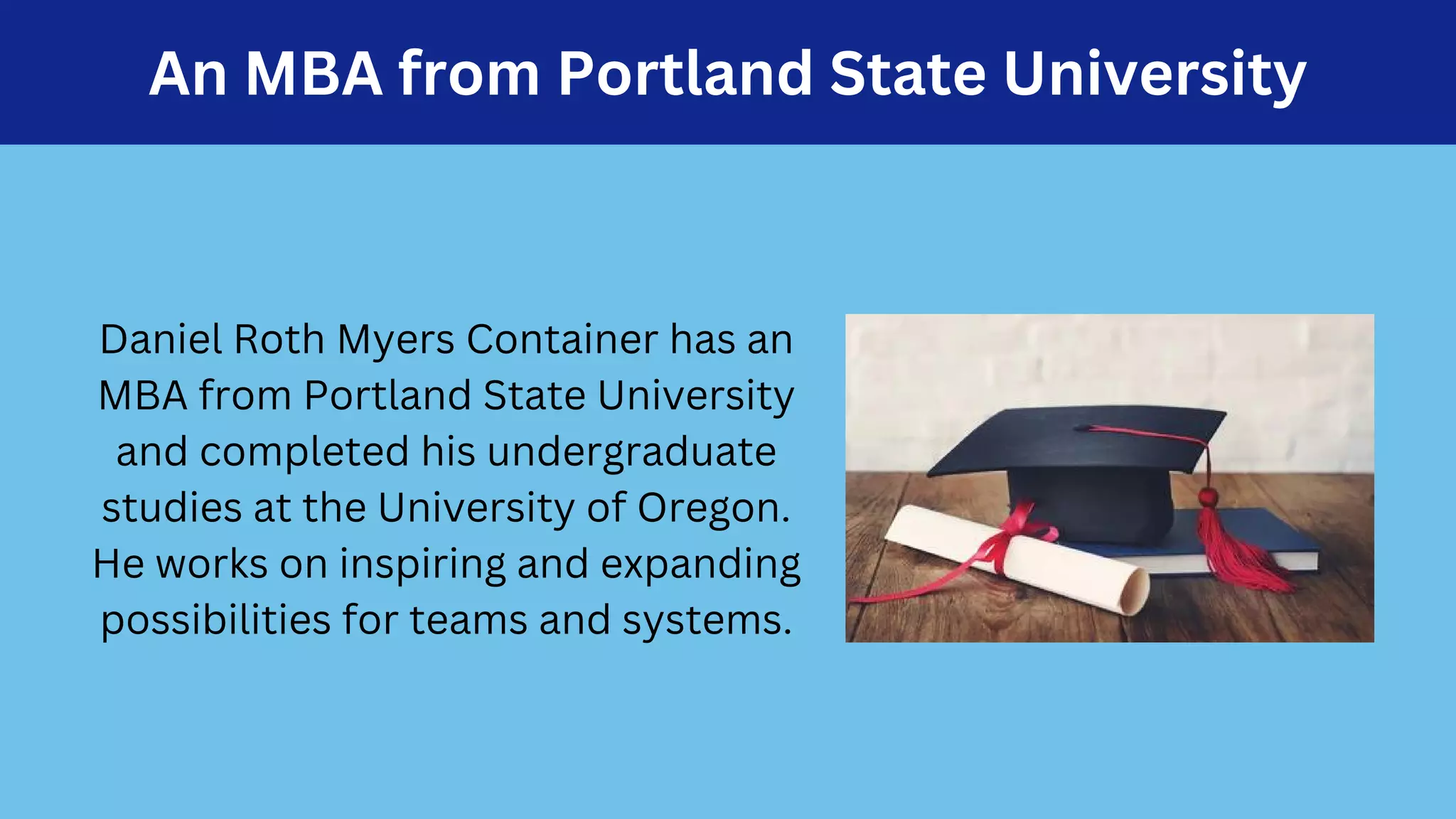 A Brief Introduction About - Daniel Roth Myers Container | PPT