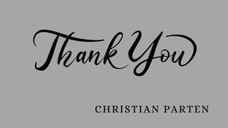 A Brief Introduction About Christian Parten | PDF