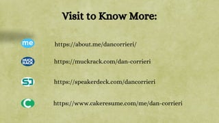 A Brief Introduction About Dan Corrieri | PDF