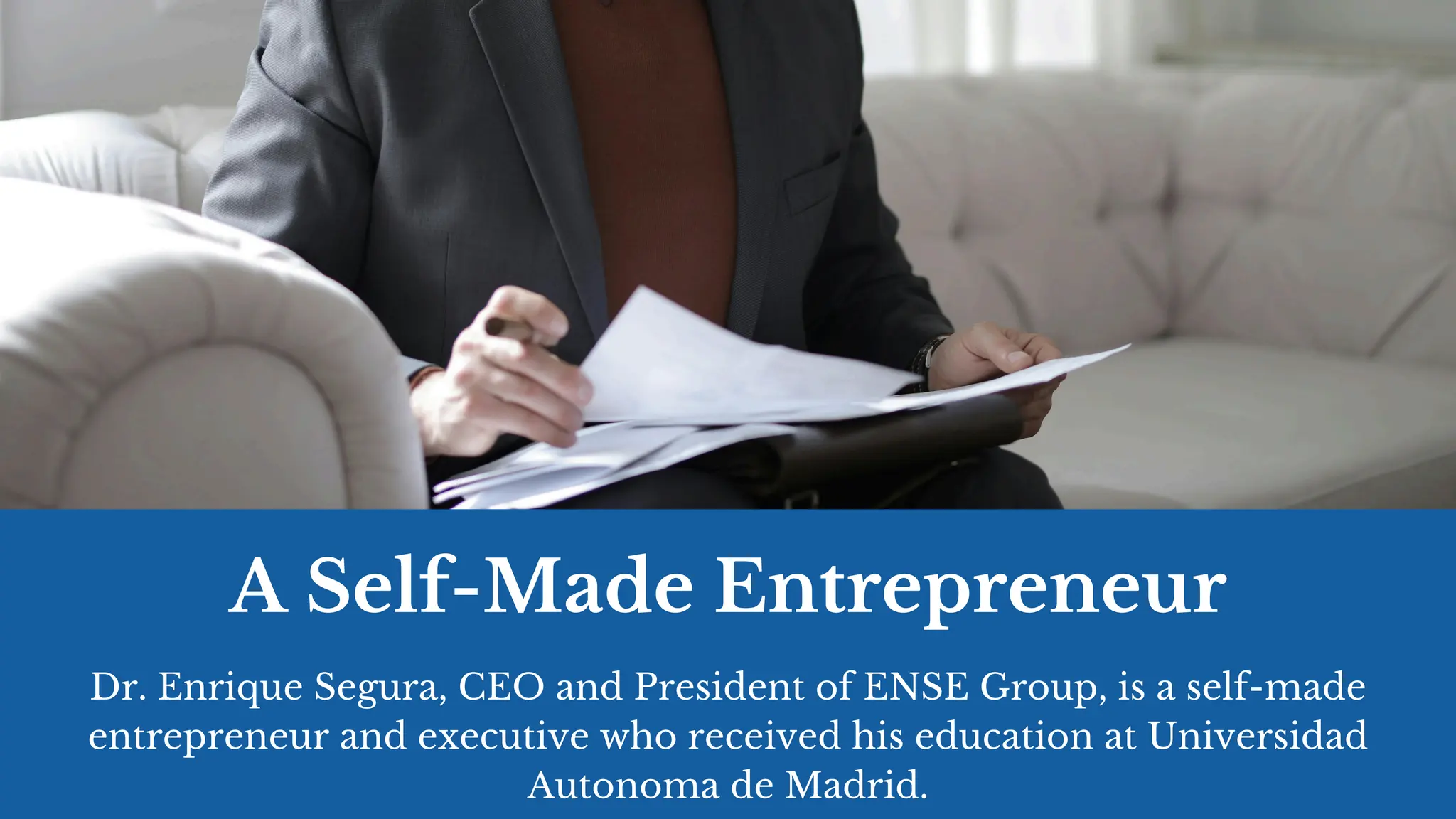 A Brief Introduction About Dr. Enrique Segura Ense Group | PPT