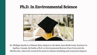 A Brief Introduction About Dr. Philippe Smith | PPT