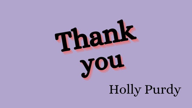 A Brief Introduction About Holly Purdy | PDF