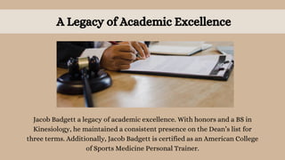 A Brief Introduction About Jacob Badgett | PDF