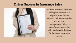 A Brief Introduction About Lauren Burklow | PDF