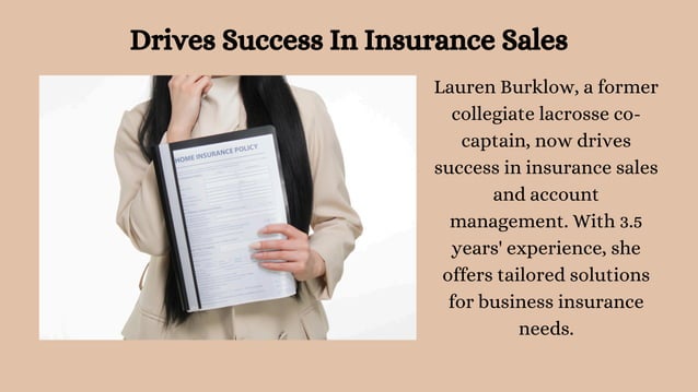 A Brief Introduction About Lauren Burklow | PPT