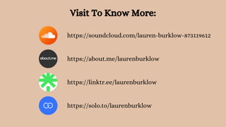A Brief Introduction About Lauren Burklow | PPT