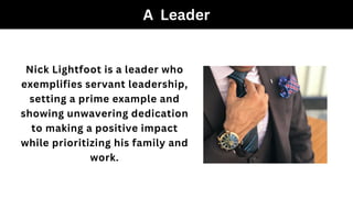 A Brief Introduction About Nick Lightfoot | PPT