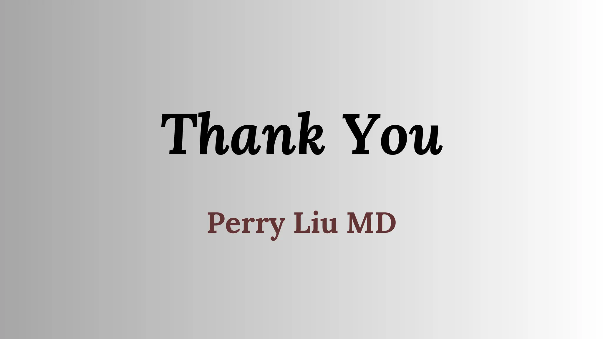 A Brief Introduction About Perry Liu MD | PDF