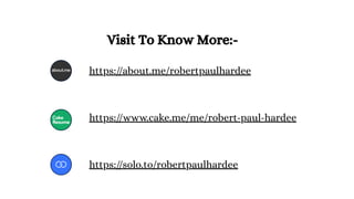 A Brief Introduction About Robert Paul Hardee | PDF