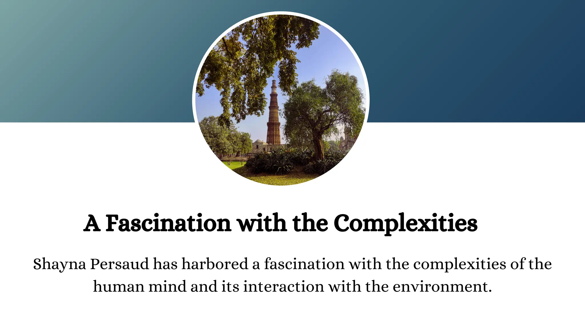 A Brief Introduction About Shayna Persaud | PDF