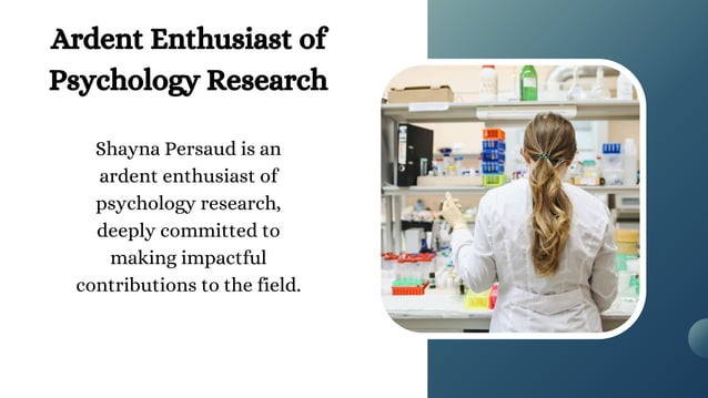 A Brief Introduction About Shayna Persaud | PDF