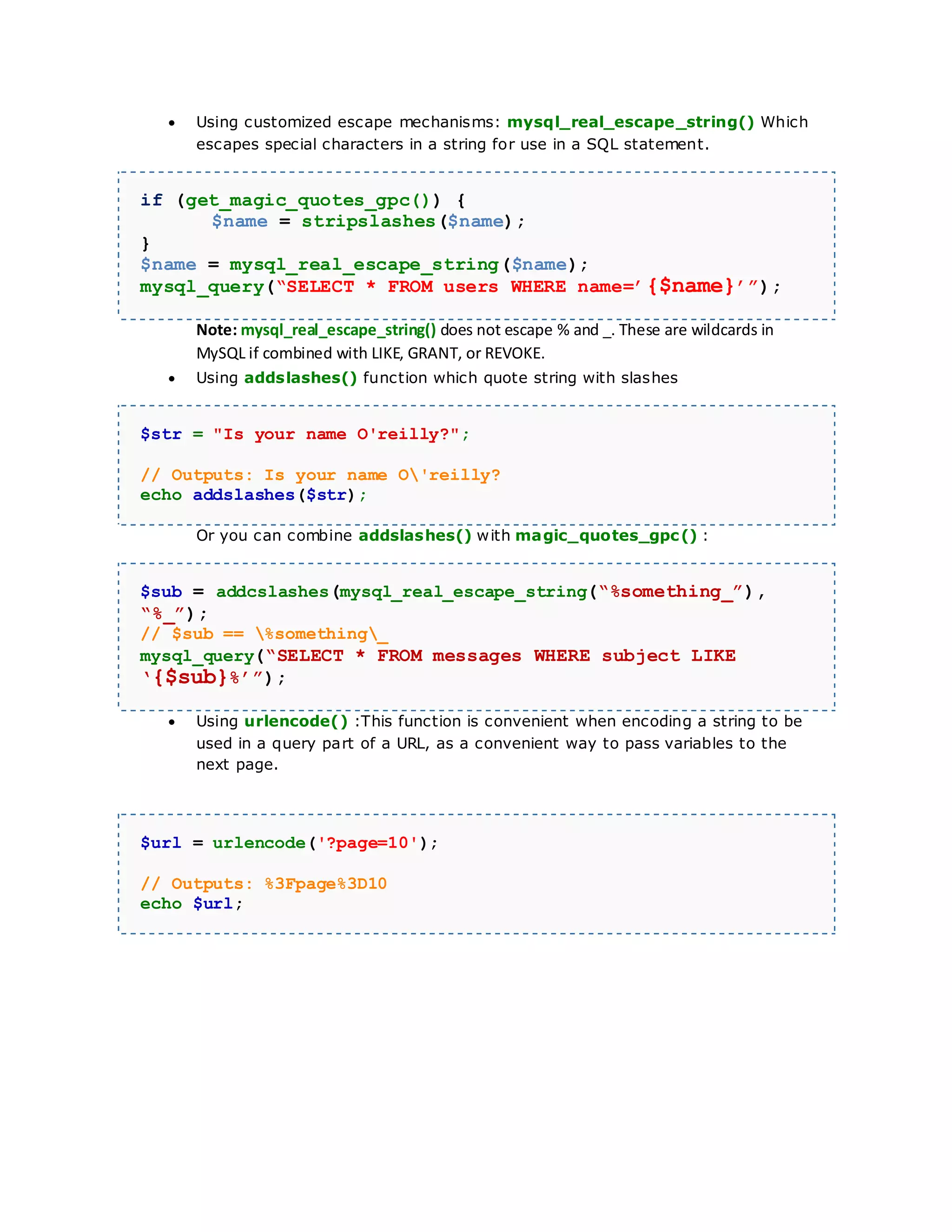 A Brief Introduction About Sql Injection In Php And Mysql Pdf 9664