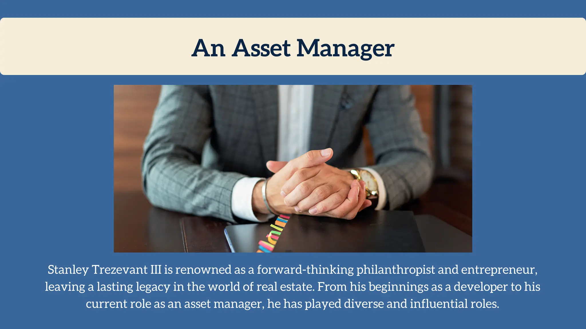 A Brief Introduction About Stanley Trezevant III | PPT