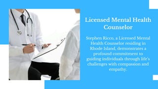 A Brief Introduction About Stephen Ricco Rhode Island | PPT