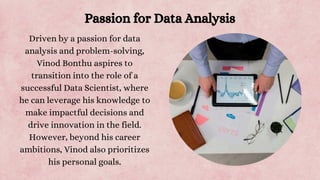 A Brief Introduction About Vinod Bonthu | PDF