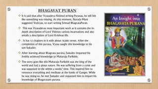 A brief introduction of puranas | PDF