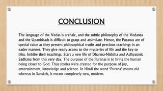 A brief introduction of puranas | PDF
