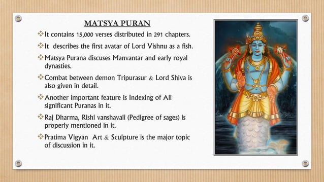 A brief introduction of puranas | PDF | Hinduism | Religion & Spirituality