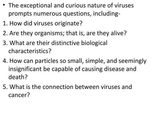A brief introduction of viruses | PPT