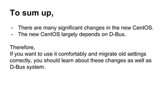 A brief introduction to CentOS 7 | PPTX