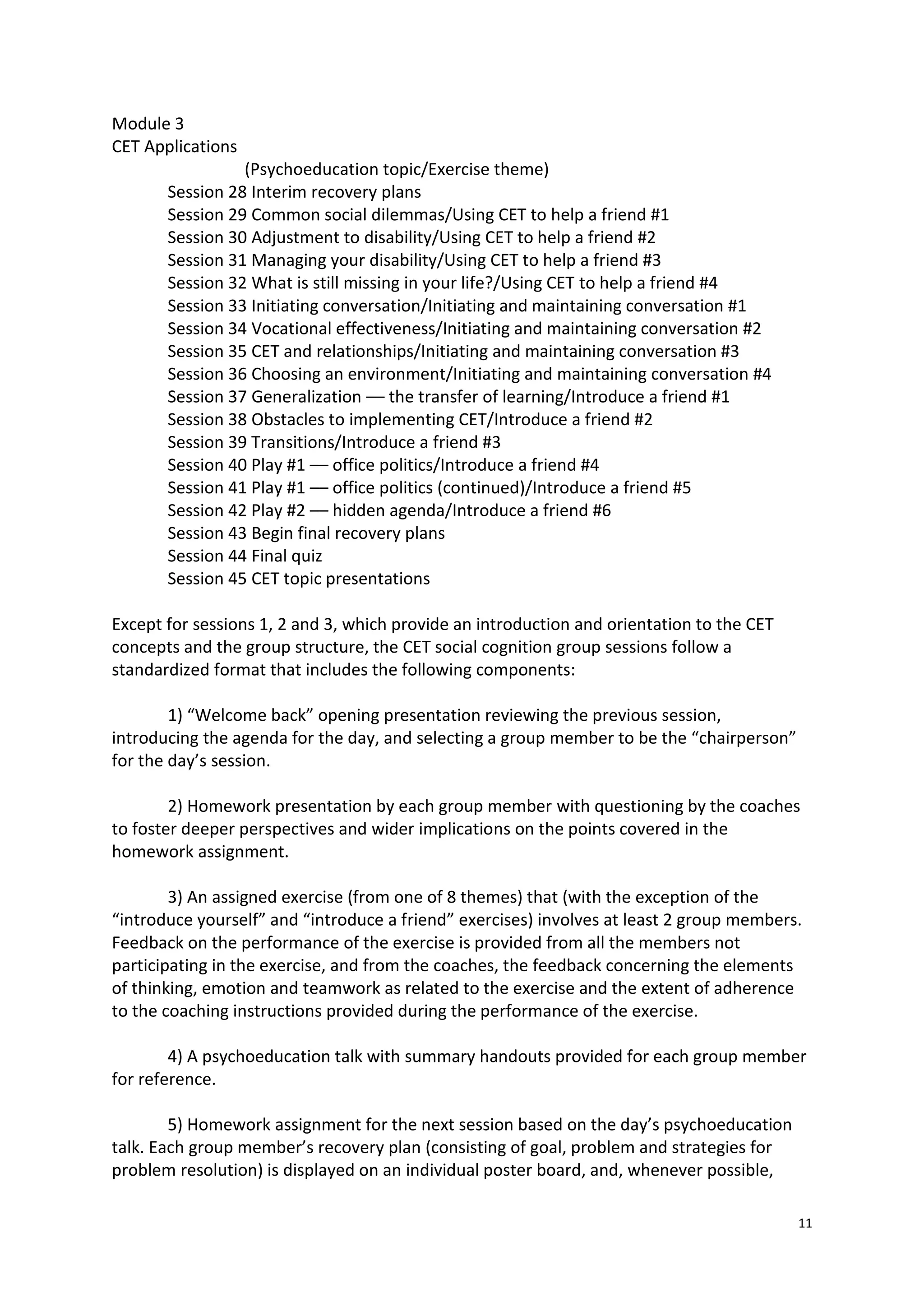 A Brief Introduction to Cognitive Enhancement Therapy (CET)_Revision ...