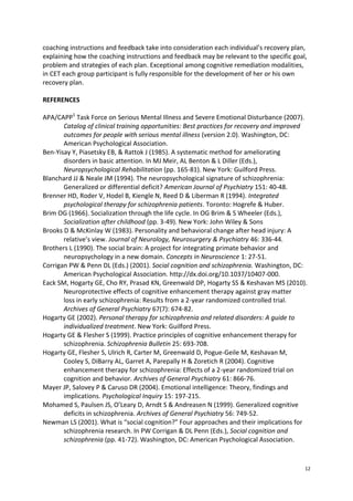 A Brief Introduction to Cognitive Enhancement Therapy (CET)_Revision ...