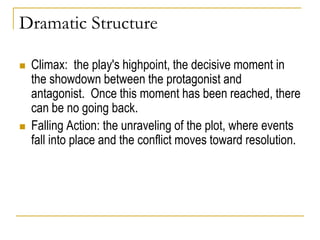 A brief introduction to drama | PPTX