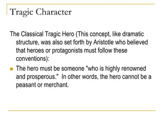 A brief introduction to drama | PPTX