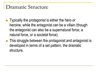 A brief introduction to drama | PPTX