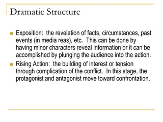A brief introduction to drama | PPTX