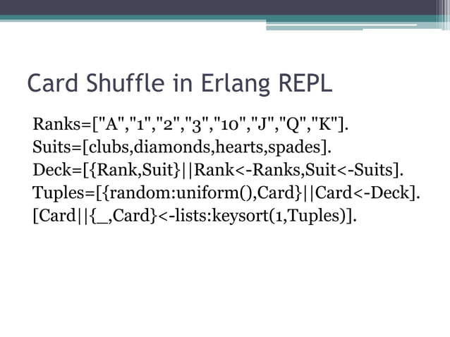 A Brief Introduction To Erlang | PPT