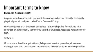 A brief introduction to hipaa compliance | PDF