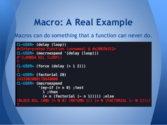 A brief introduction to lisp language A brief introduction to lisp language
