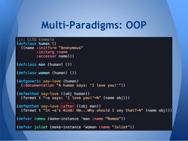 A brief introduction to lisp language A brief introduction to lisp language