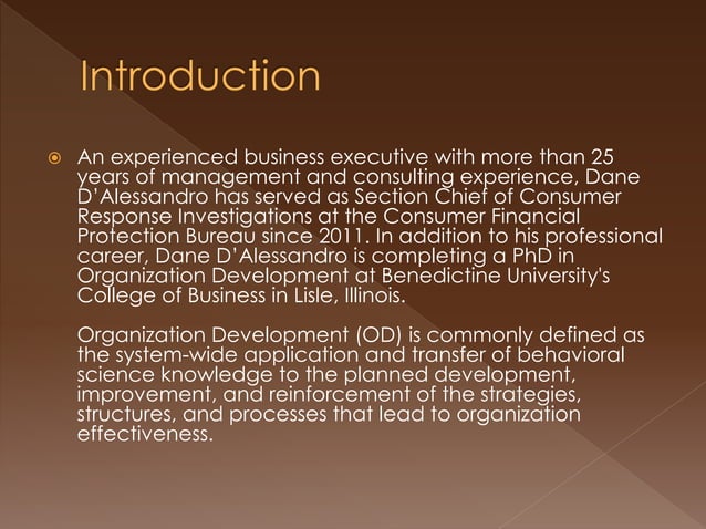 A Brief Introduction to Organization Development | PPT