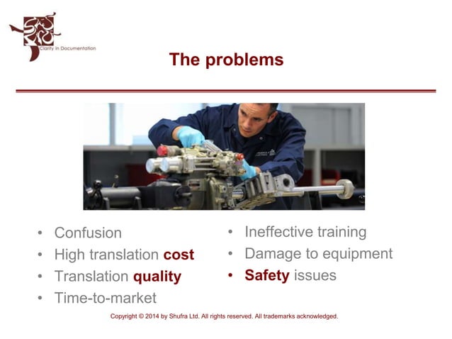 A brief introduction to Simplified Technical English implementation | PPSX